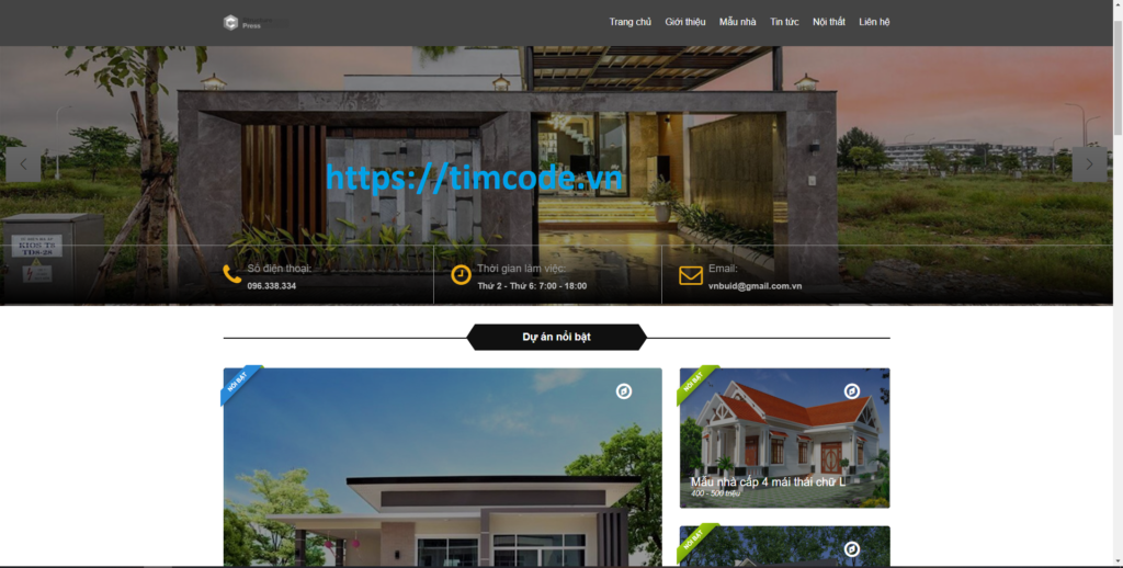 Template website bất động sản html - css - javascript tải miễn phí