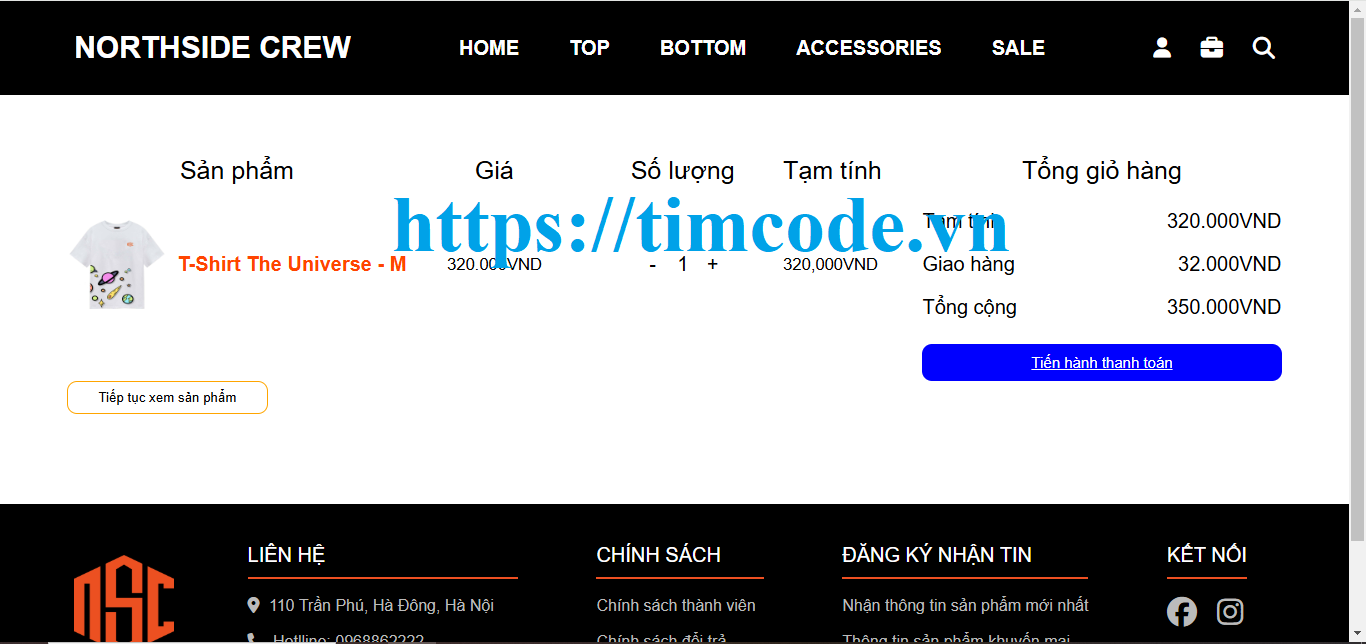 Code template website bán hàng thời trang html – css – javascript