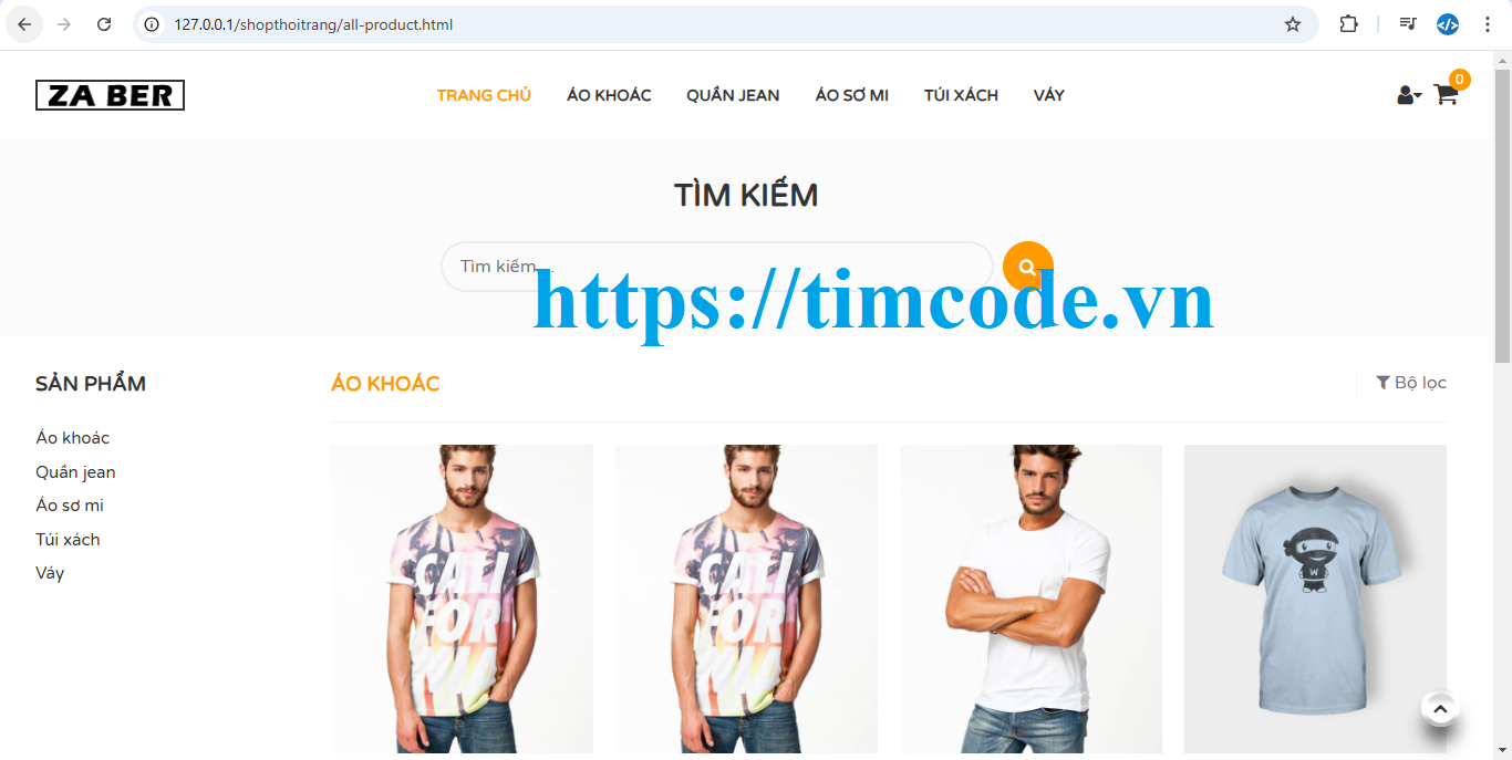 Template Website Thời Trang Html Css Js Bootstrap Responsive